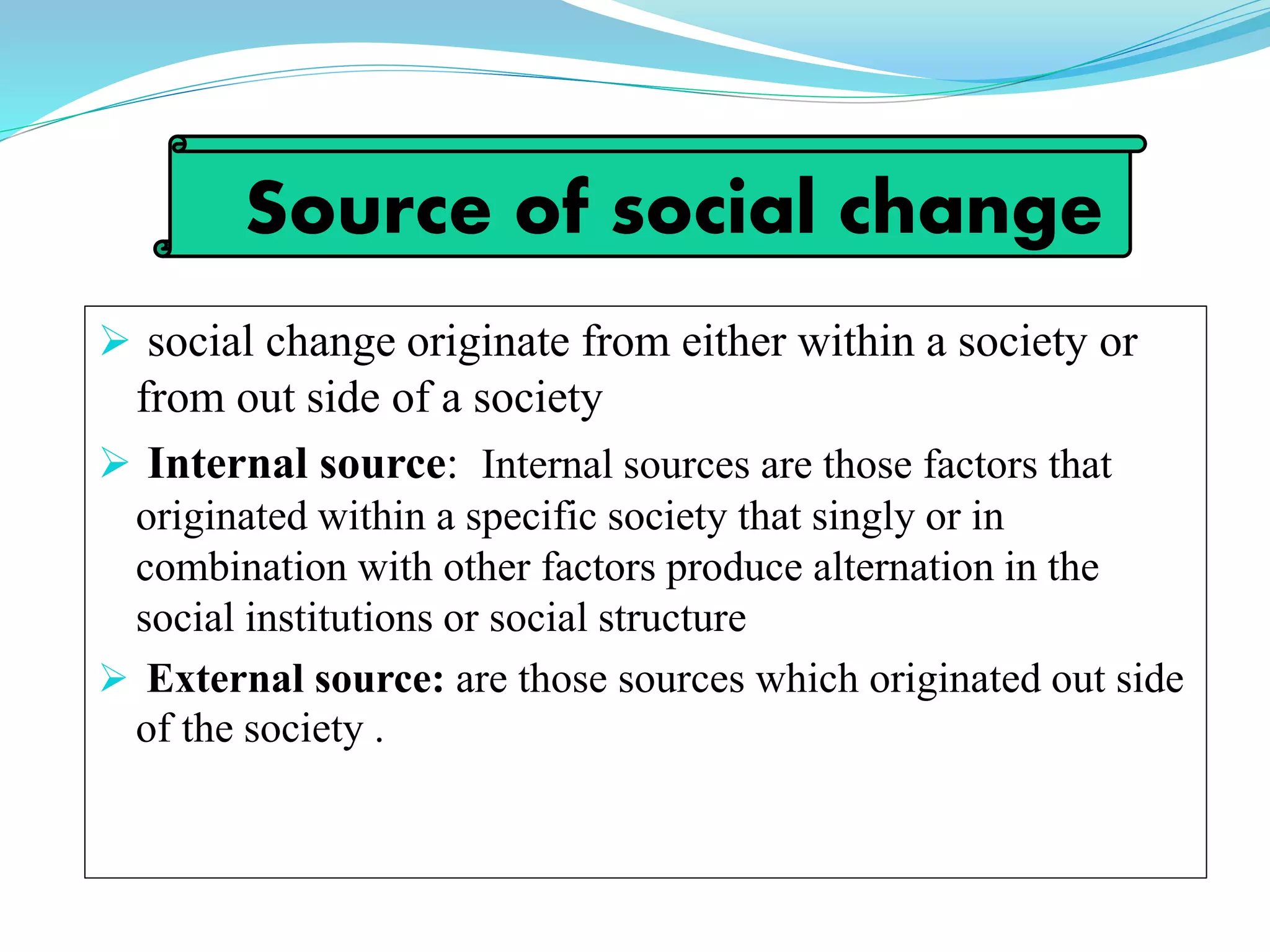 Social Change by SUVOJIT GHOSH & SK AHAMMED | PPT