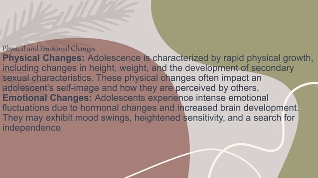 Social Changes in Adolescence.pptx | Free Download