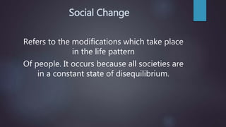 Social changes in the global community | PPTX | Biological Sciences ...