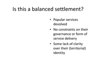 Social citizenship after devolution | PPT