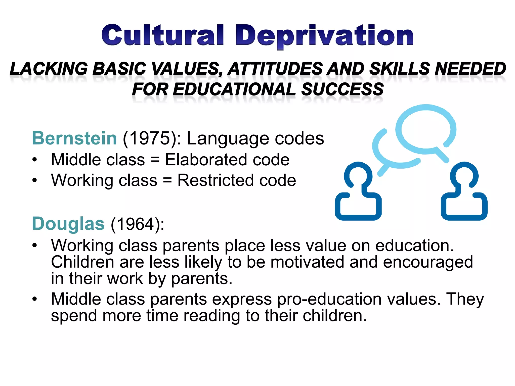 Educational Inequality and Social Class | PPTX