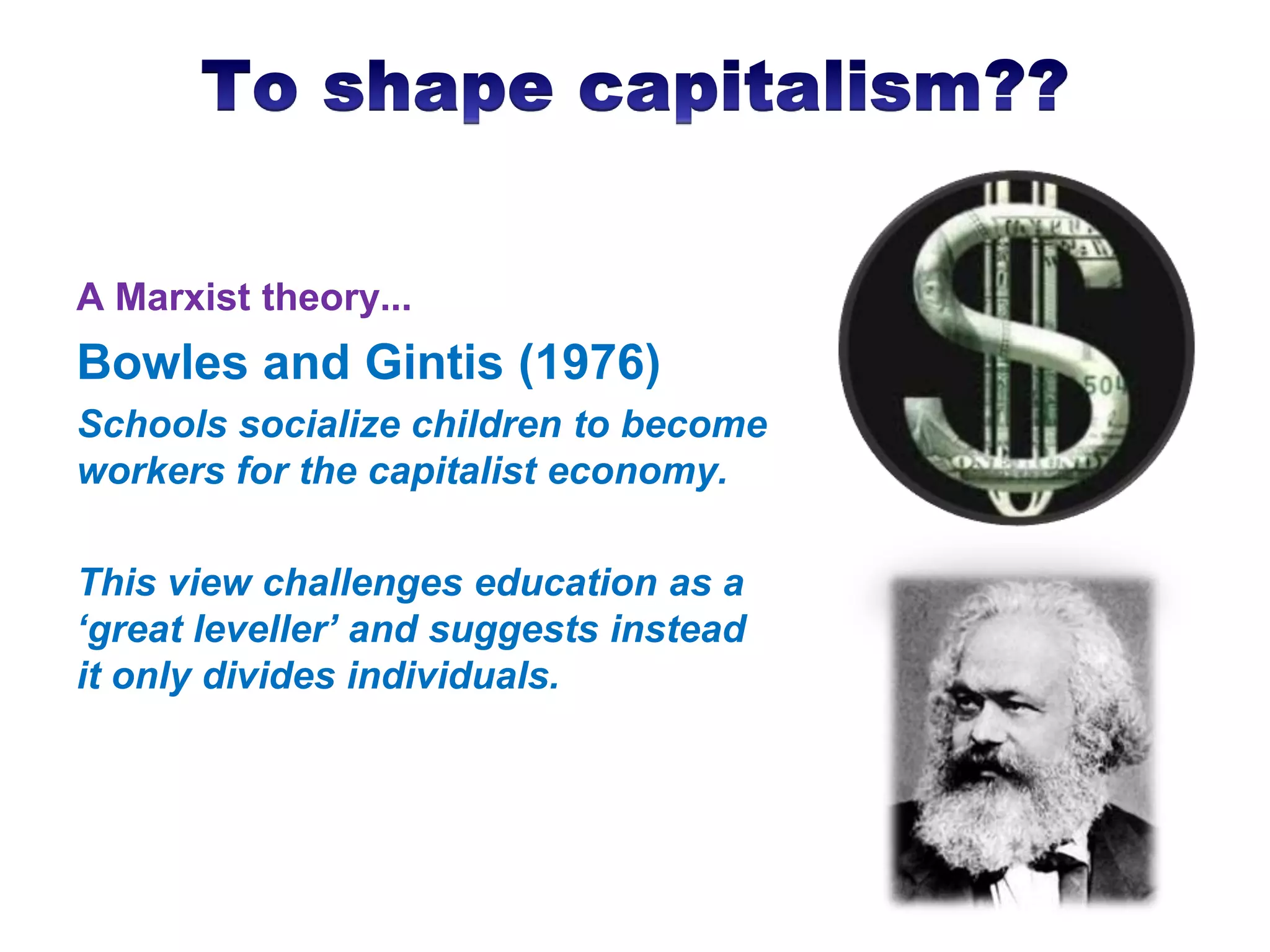 Educational Inequality and Social Class | PPTX