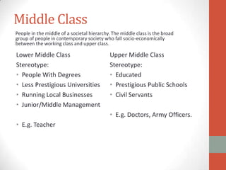 Social class | PPT