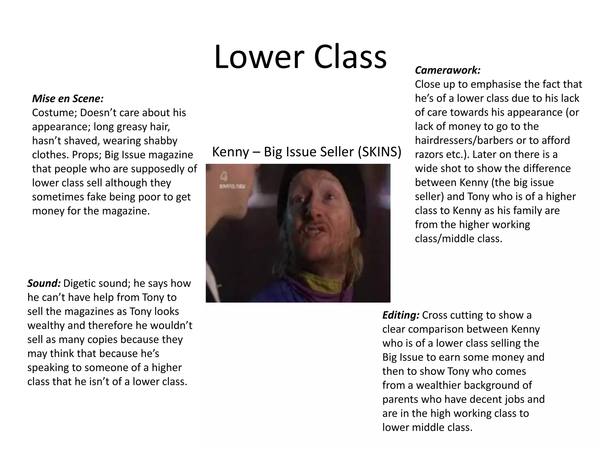 Social Class - Media G322 | PPTX
