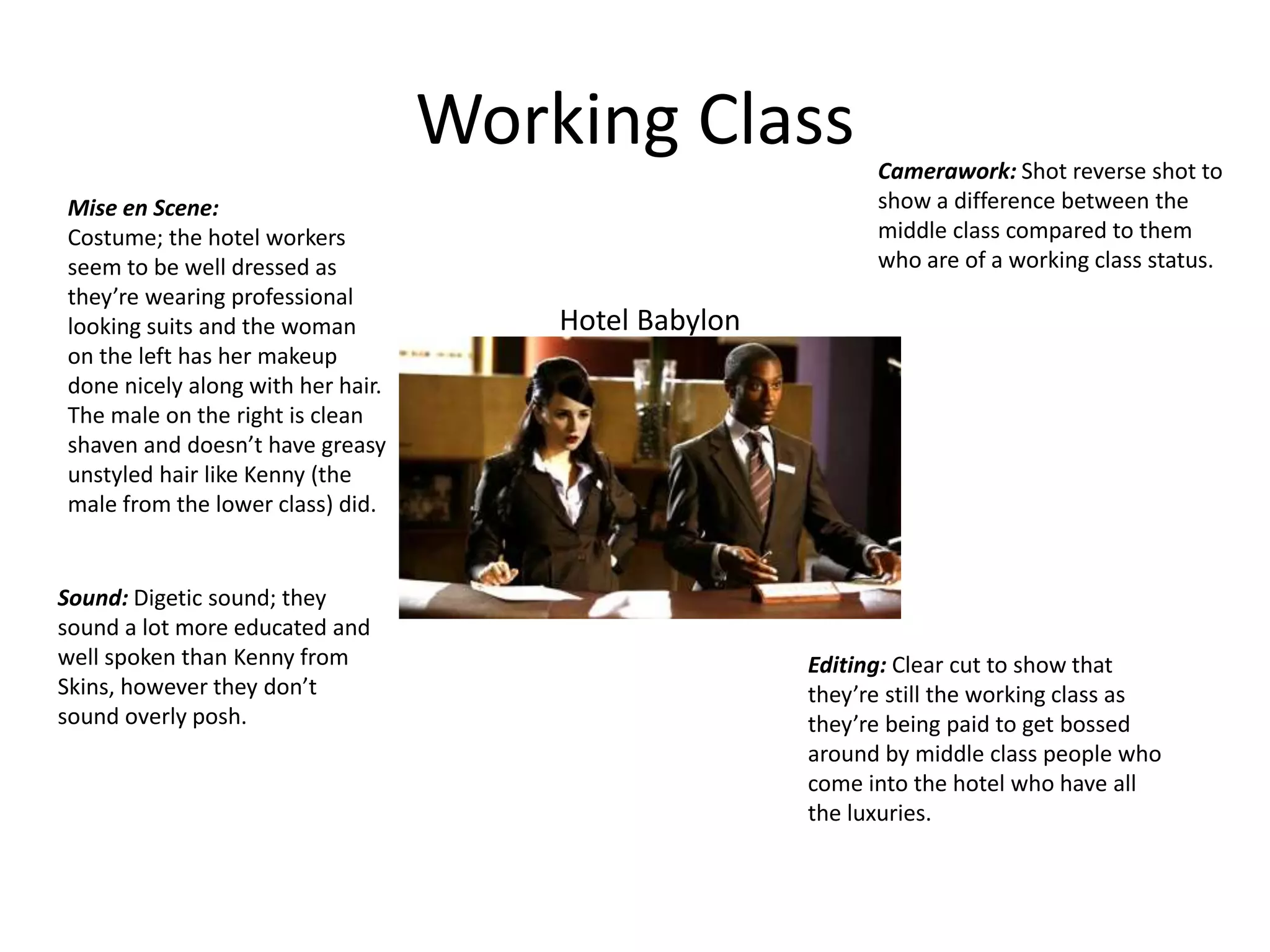 Social Class - Media G322 | PPTX