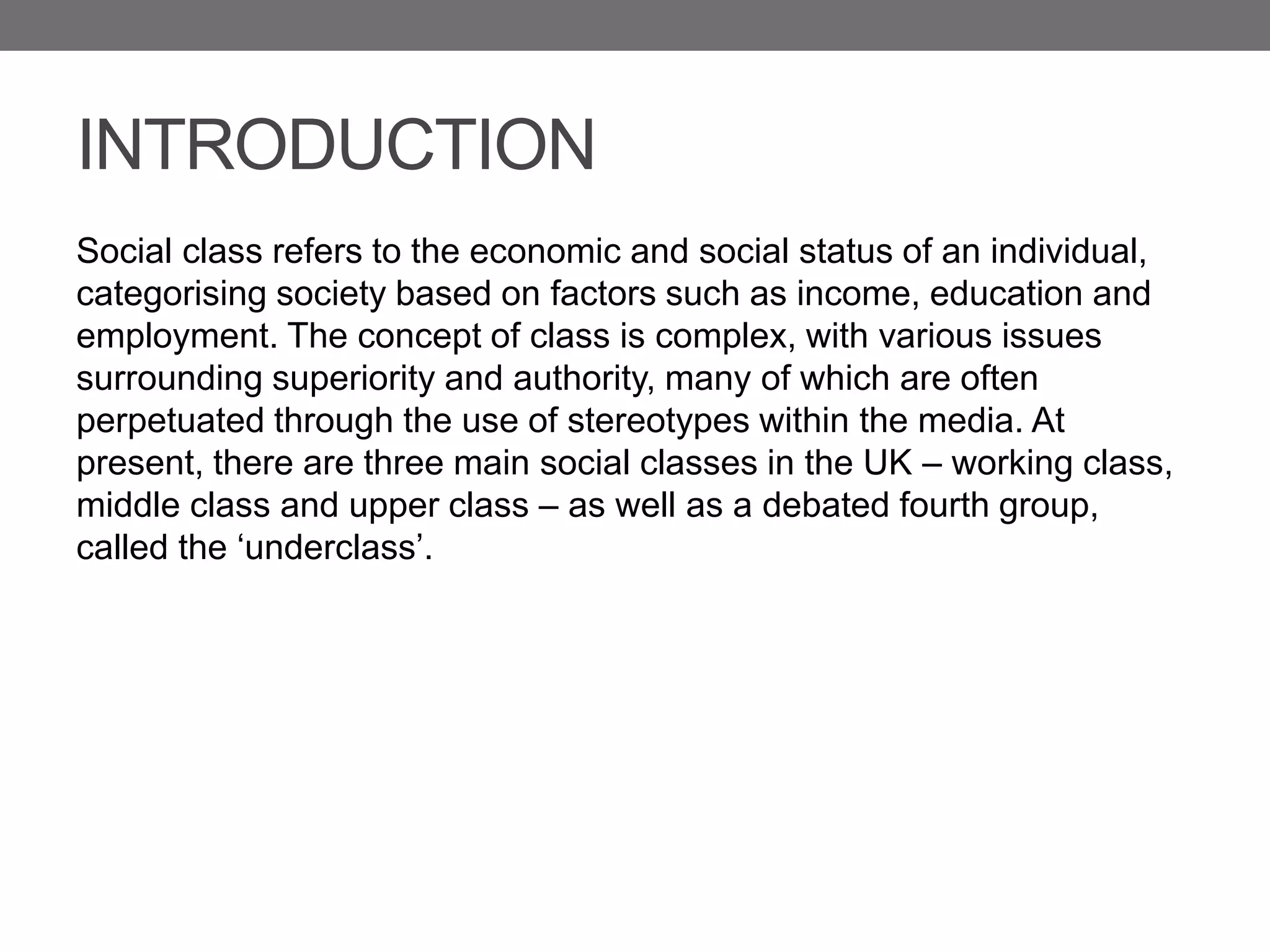 Social class | PPTX