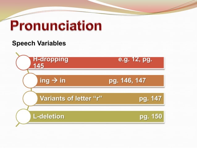 Social class dialects | PPT