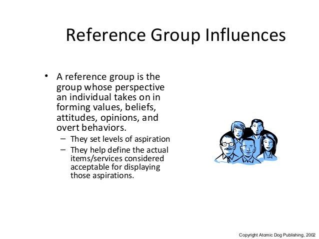 Social Class and Reference Group Influences