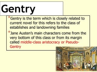 Social class in Pride and Prejudice | PPTX