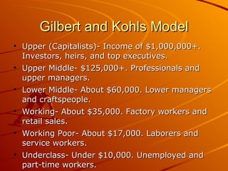 Social class in_the_united_states | PPT