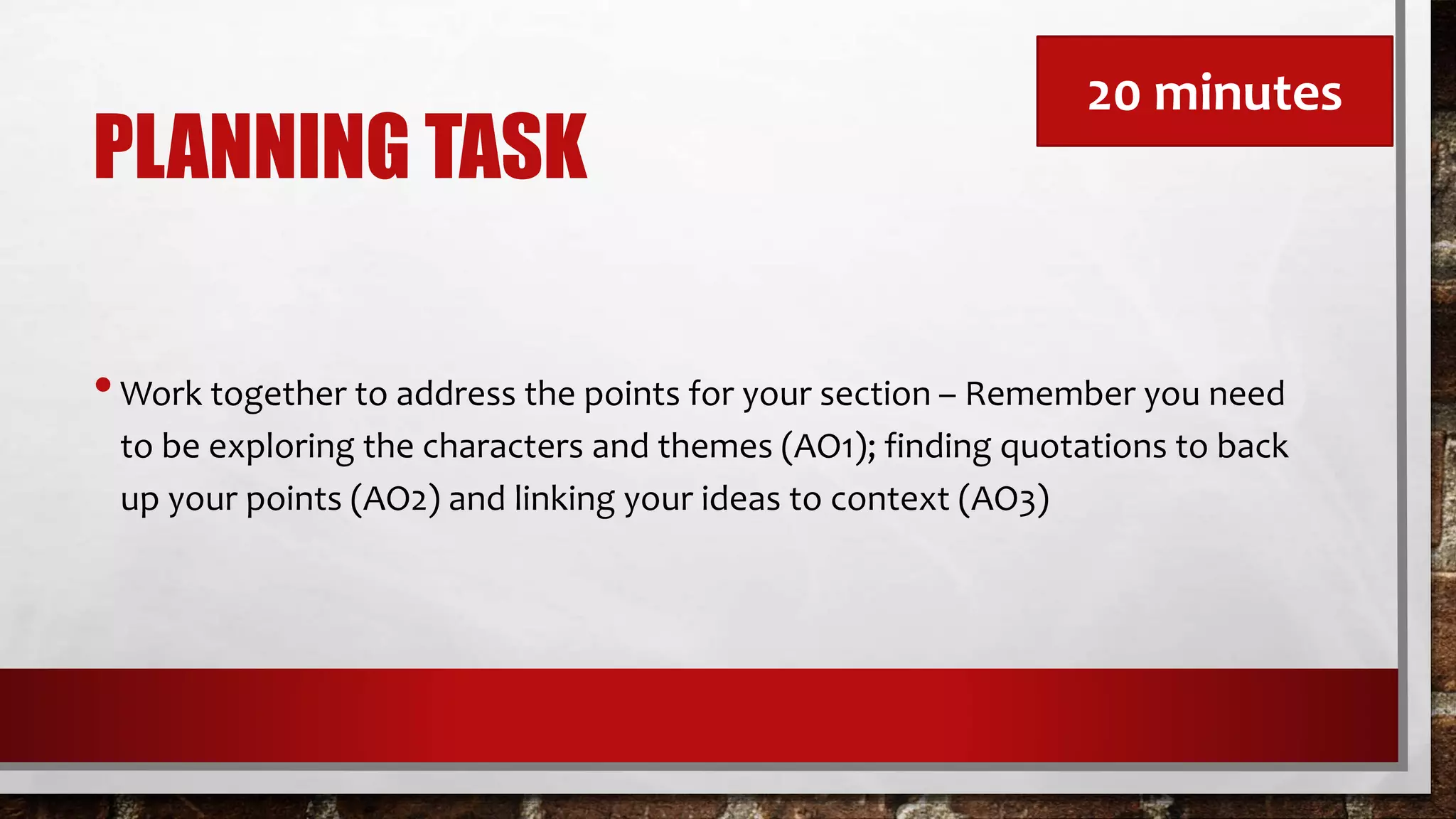 Revision: Social class - Themes and context | PPTX