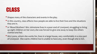 Revision: Social class - Themes and context | PPT