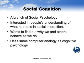 Social cognition | PPT