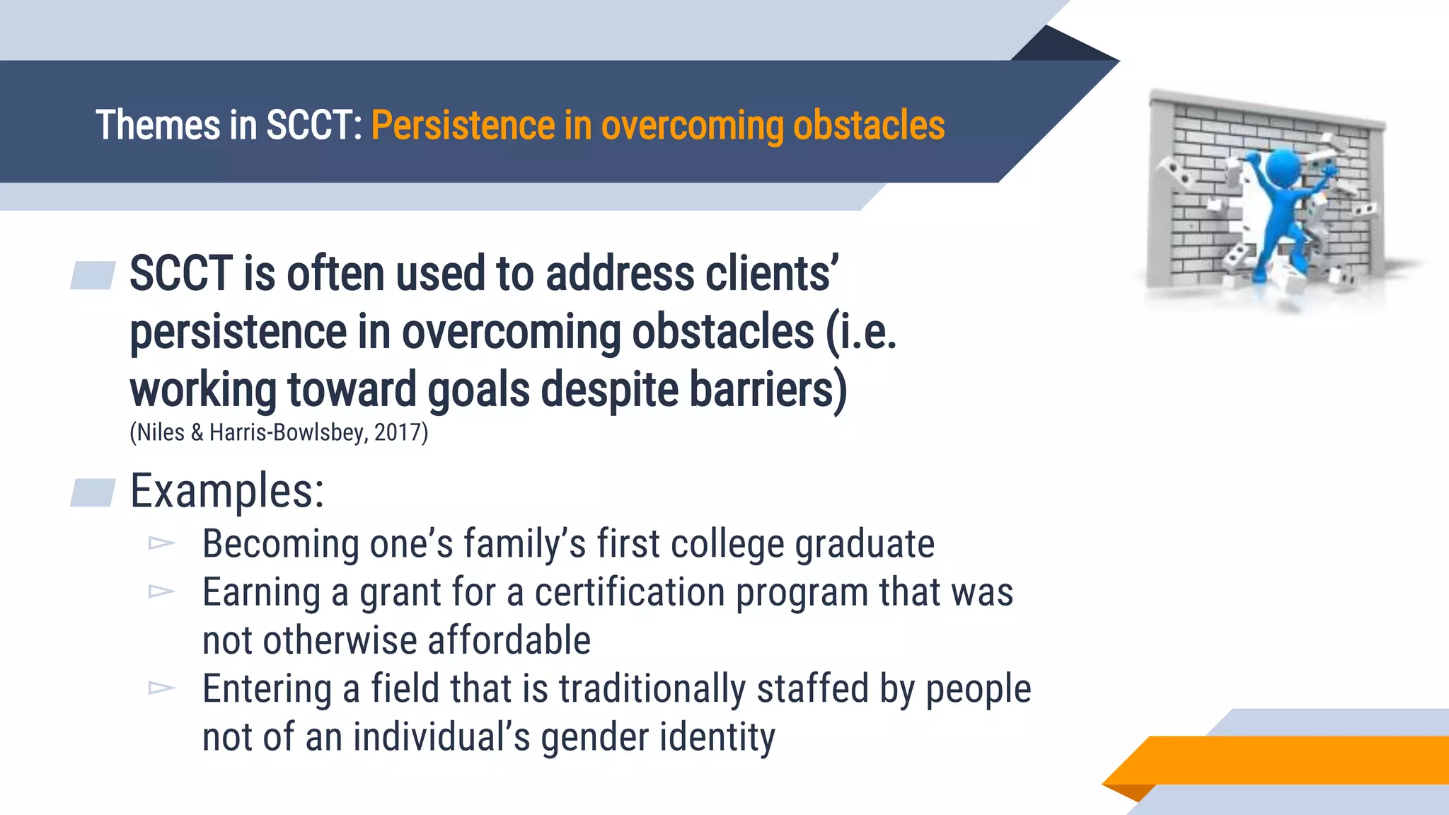 Social Cognitive Career Theory (SCCT) - Caitlin Lambert | PPTX