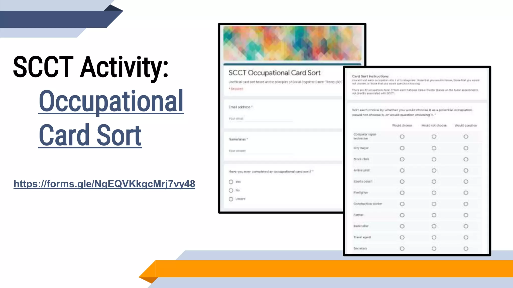 Social Cognitive Career Theory (SCCT) - Caitlin Lambert | PPTX
