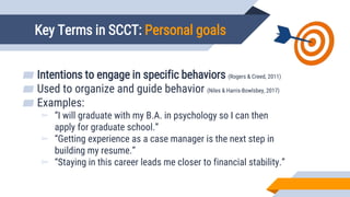 Social Cognitive Career Theory (SCCT) - Caitlin Lambert | PPTX