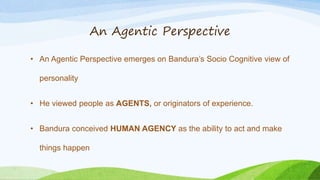 Social cognitive theory by albert bandura | PPTX