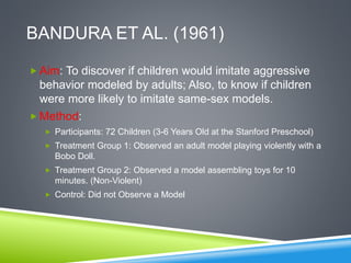 Social cognitive theory power point | PPTX | Parenting | Family and ...