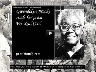 Social commentary in poetry | PPTX