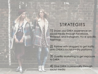 ZARA Social Media Strategy | PDF
