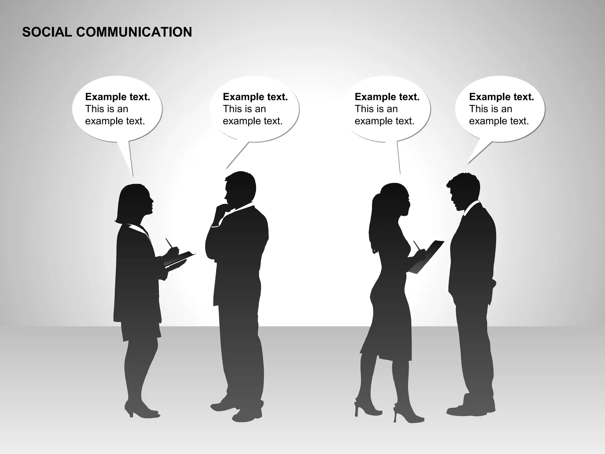 Communication Shapes for PowerPoint | PPT