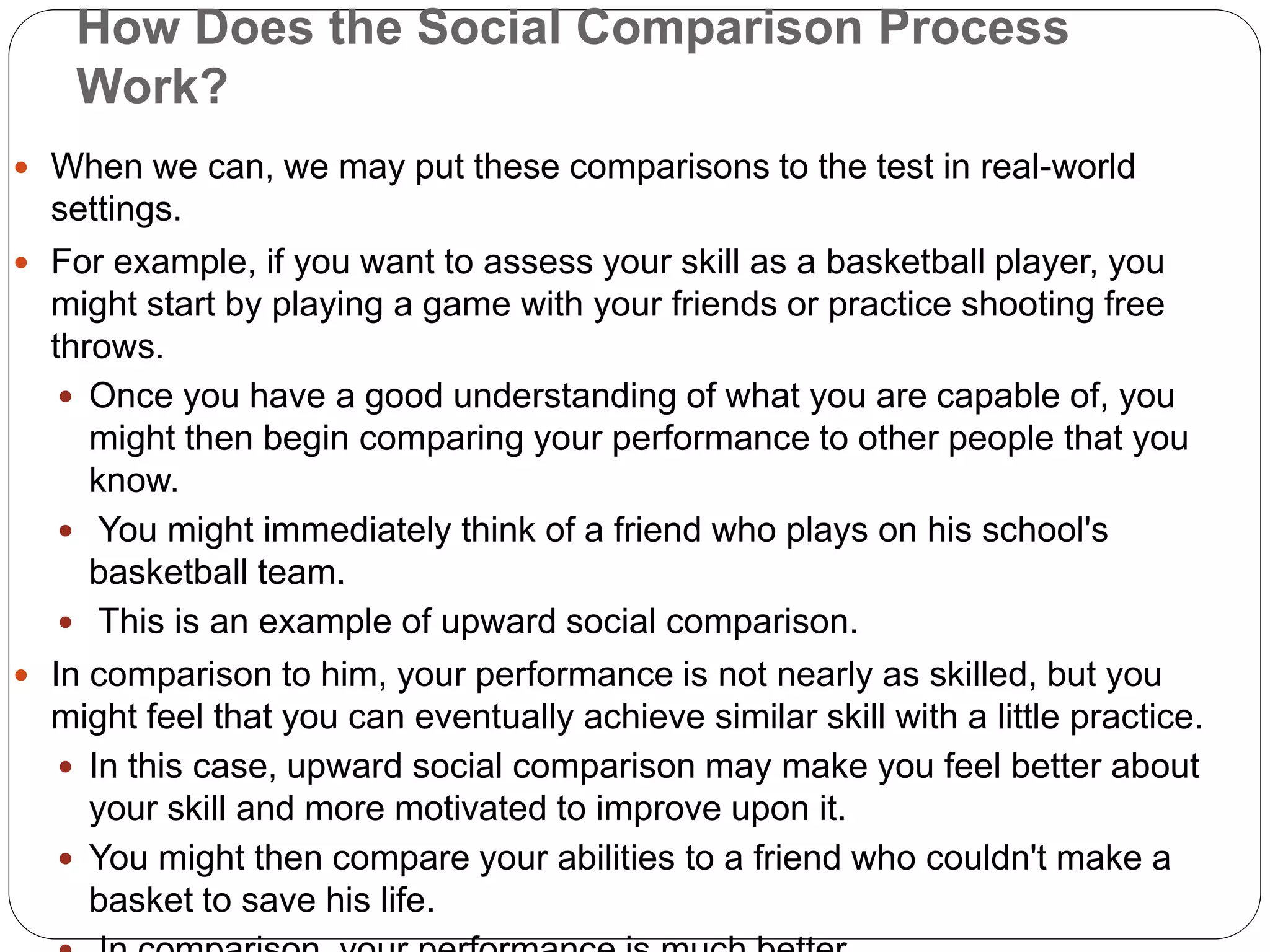 Social Comparison | PPTX