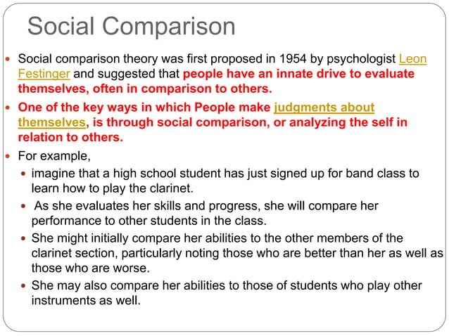 Social Comparison | PPTX