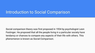 Social Comparison Psychology Presentation Faeq Amir .pptx