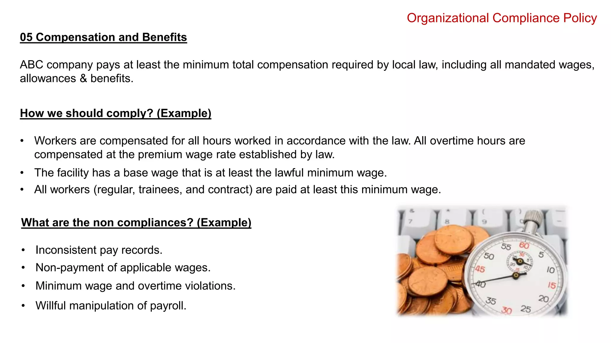 Social compliance policy | PPTX