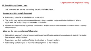 Social compliance policy | PPTX