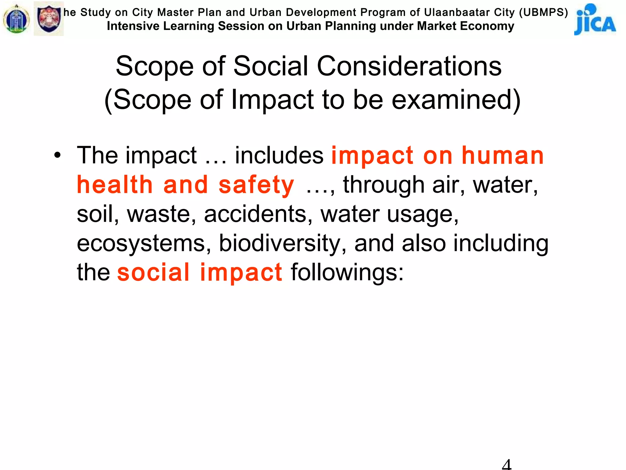 Social considerations eng | PPT