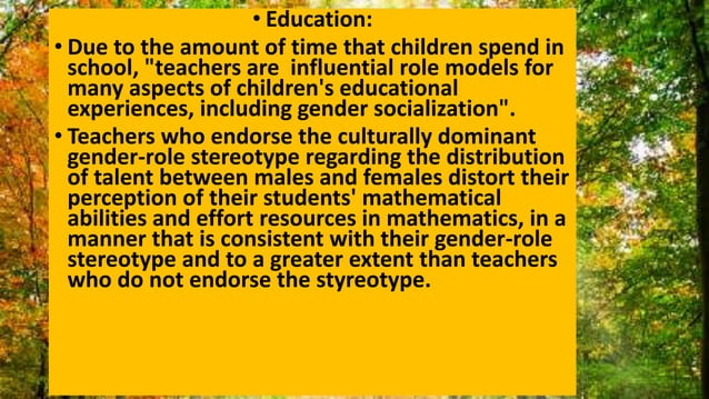 gender as a social construct | PPTX