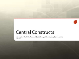 Social constructionism of technology | PPTX