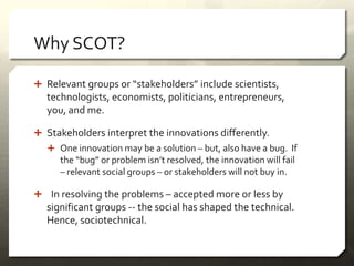 Social constructionism of technology | PPTX