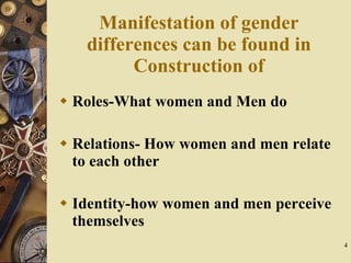 Social construction of gender | PPT
