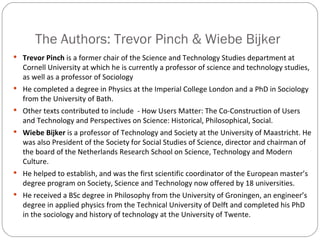 Social Construction Of Technology | PPT