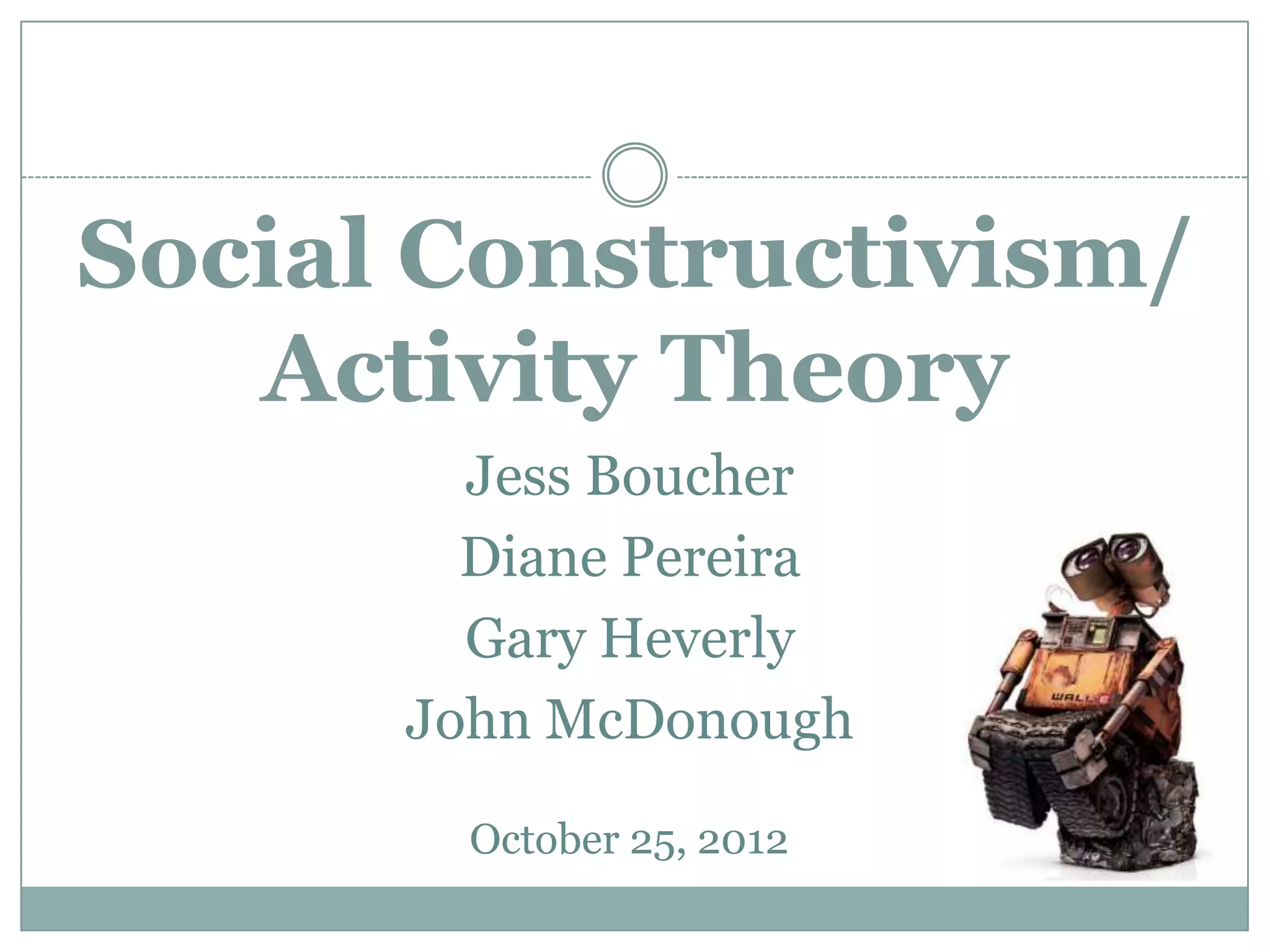 Social Constructivism | PPTX
