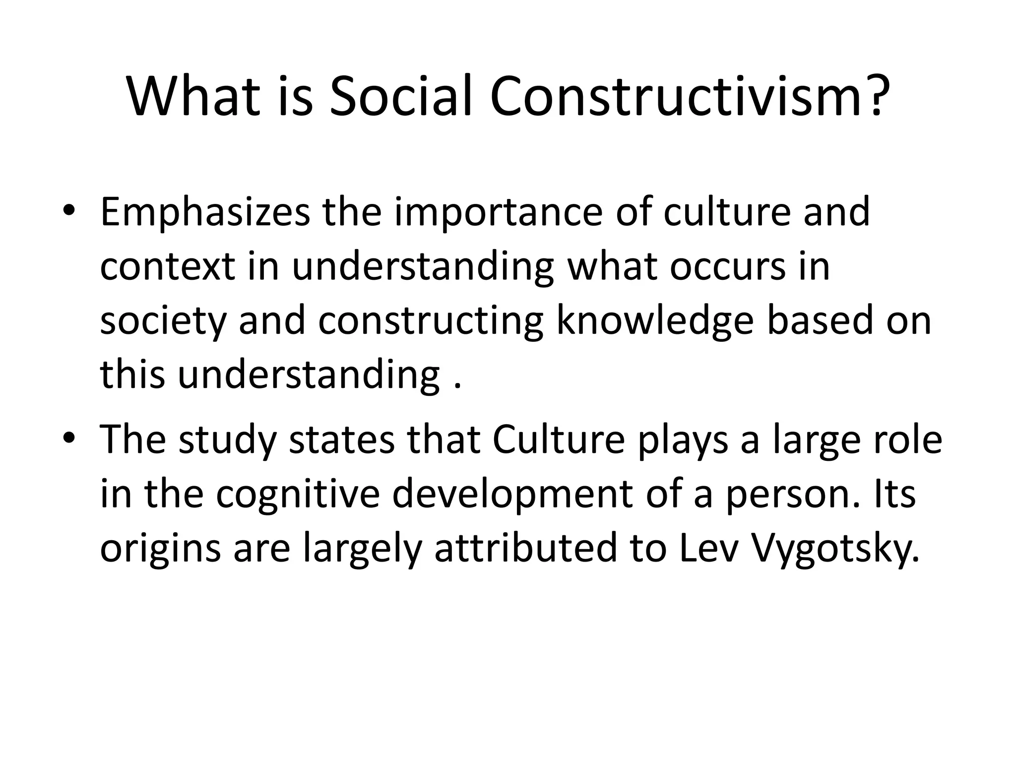 Social constructivism | PDF