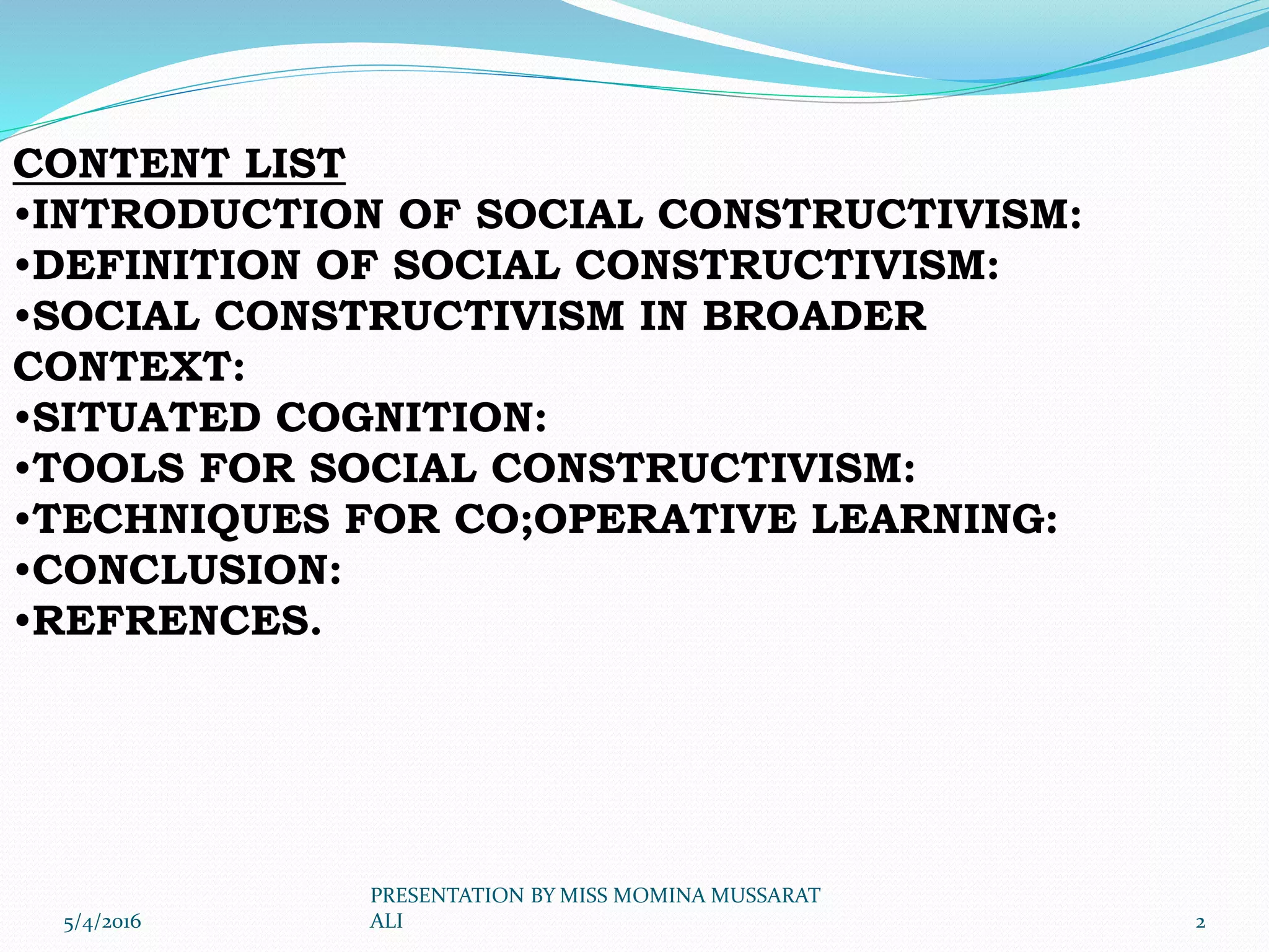 Social constructivist approach.ppt