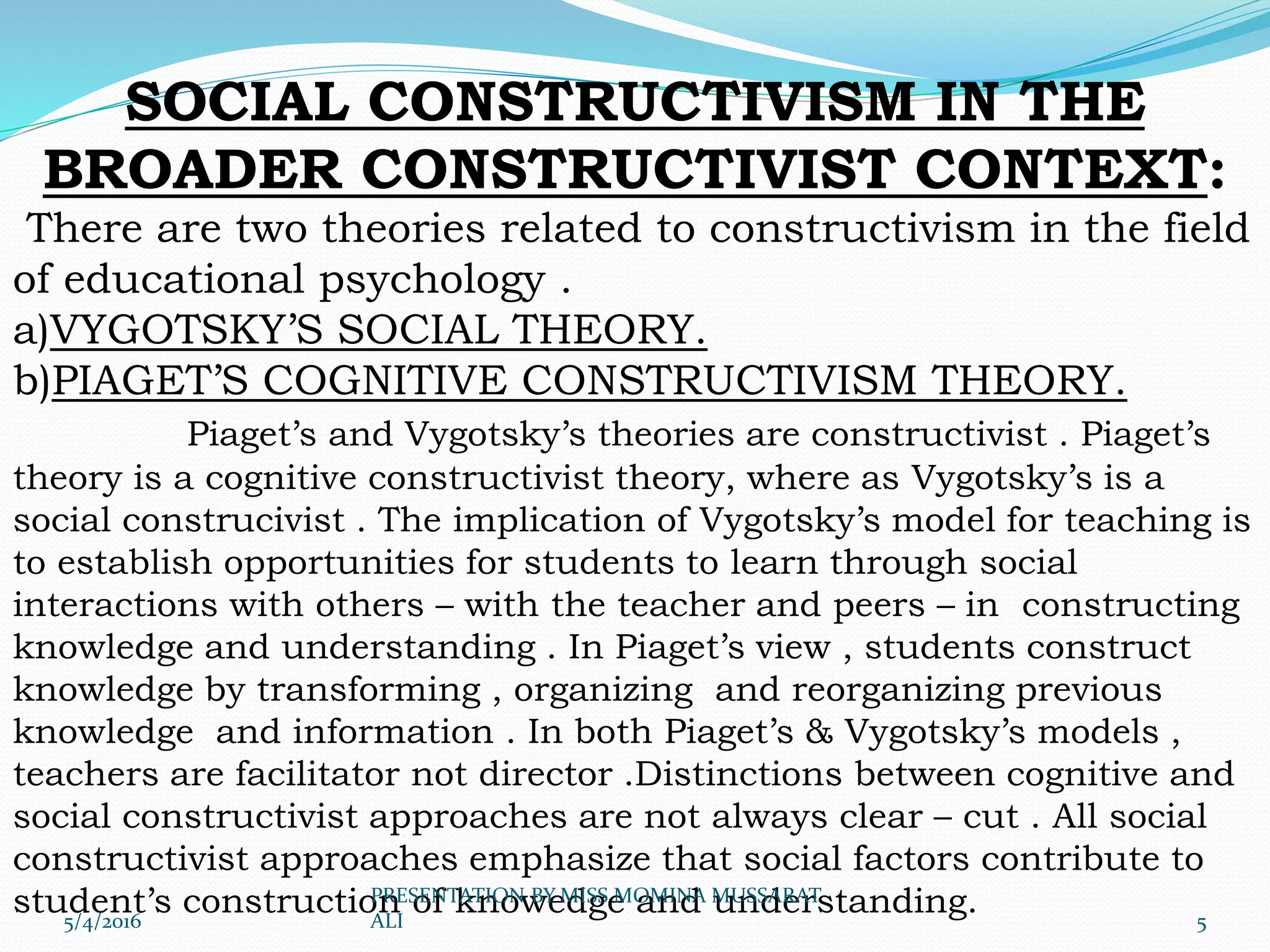 Social constructivist approach.ppt
