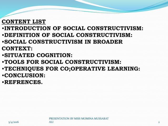 Social constructivist approach.ppt