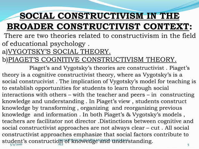Social constructivist approach.ppt