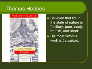 Social contract theory | PPTX