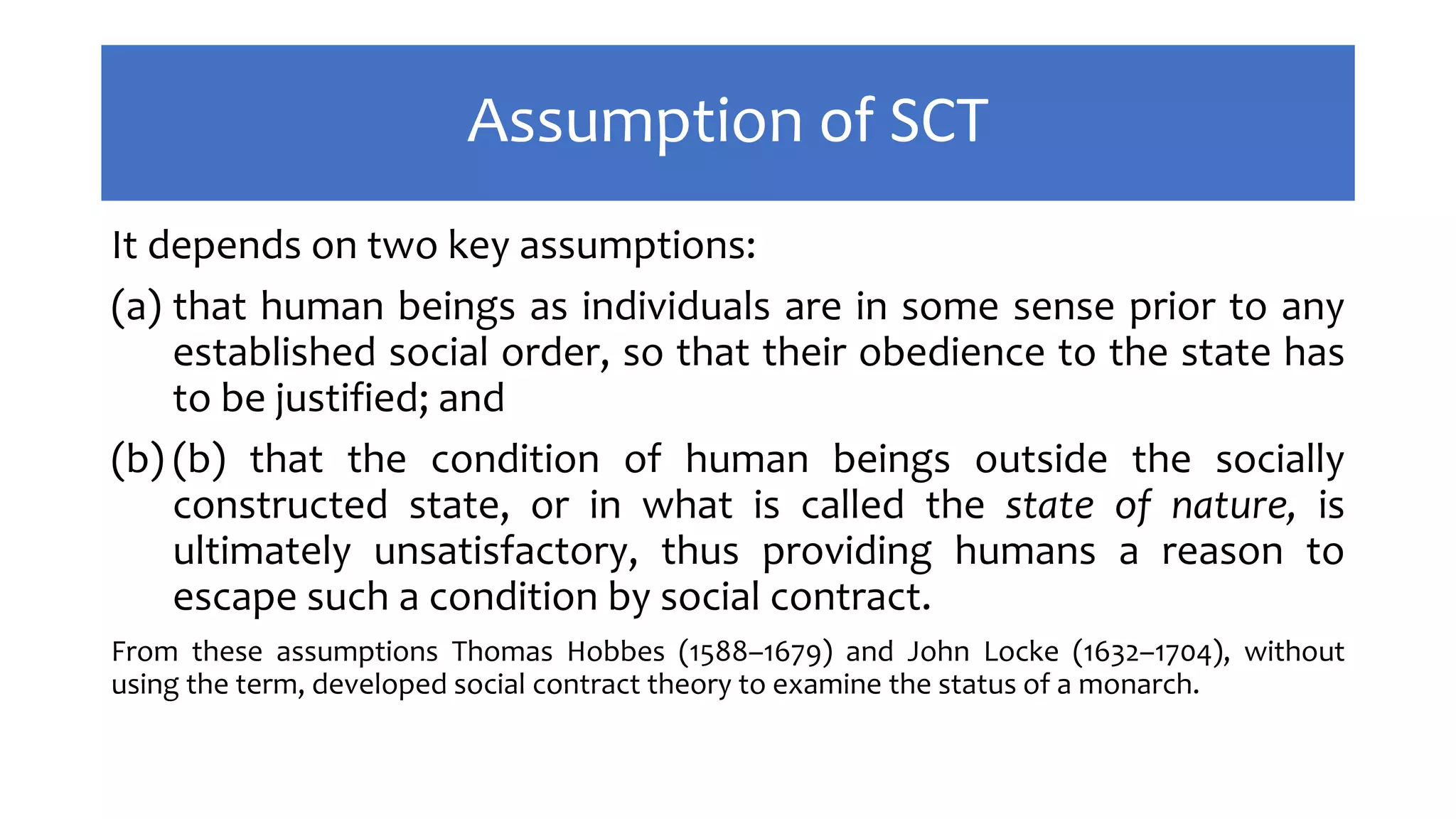 Social contract theory | PPTX