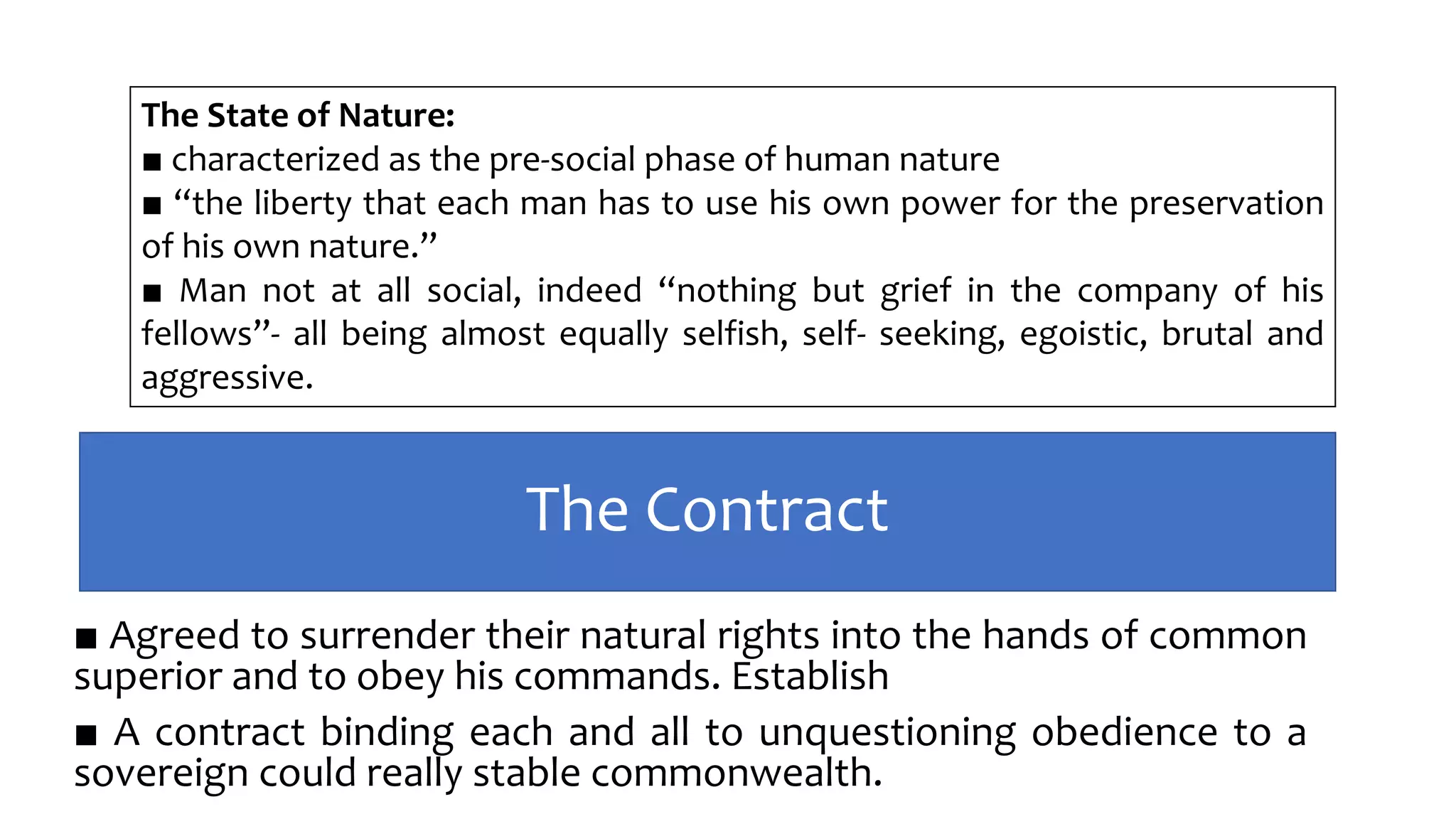 Social contract theory | PPTX