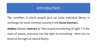 Social contract theory | PPTX