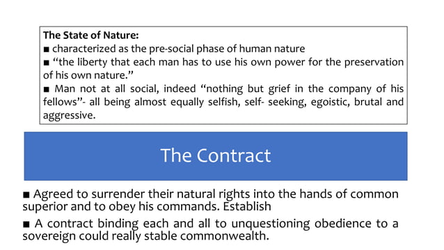 Social contract theory | PPT