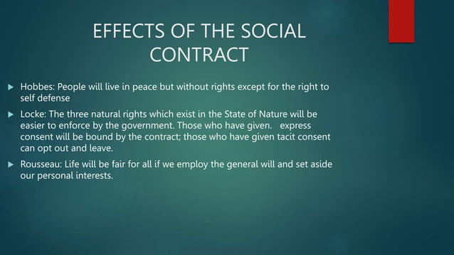 Social Contract Theory pptx | PPTX