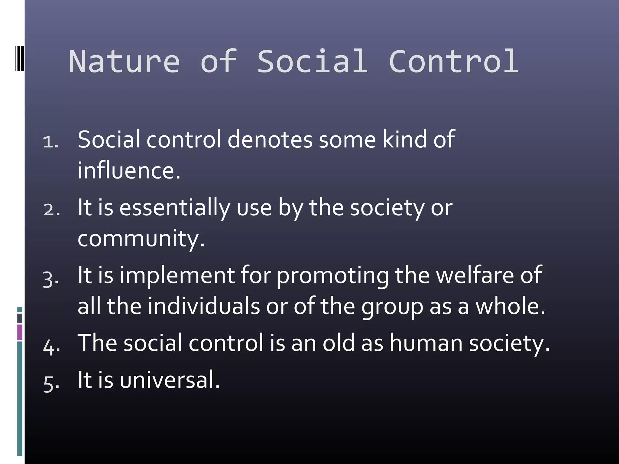 Social control | PPT