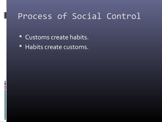 Social control | PPT